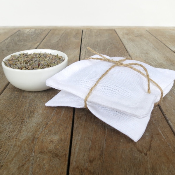 Linen Sachets - Etsy