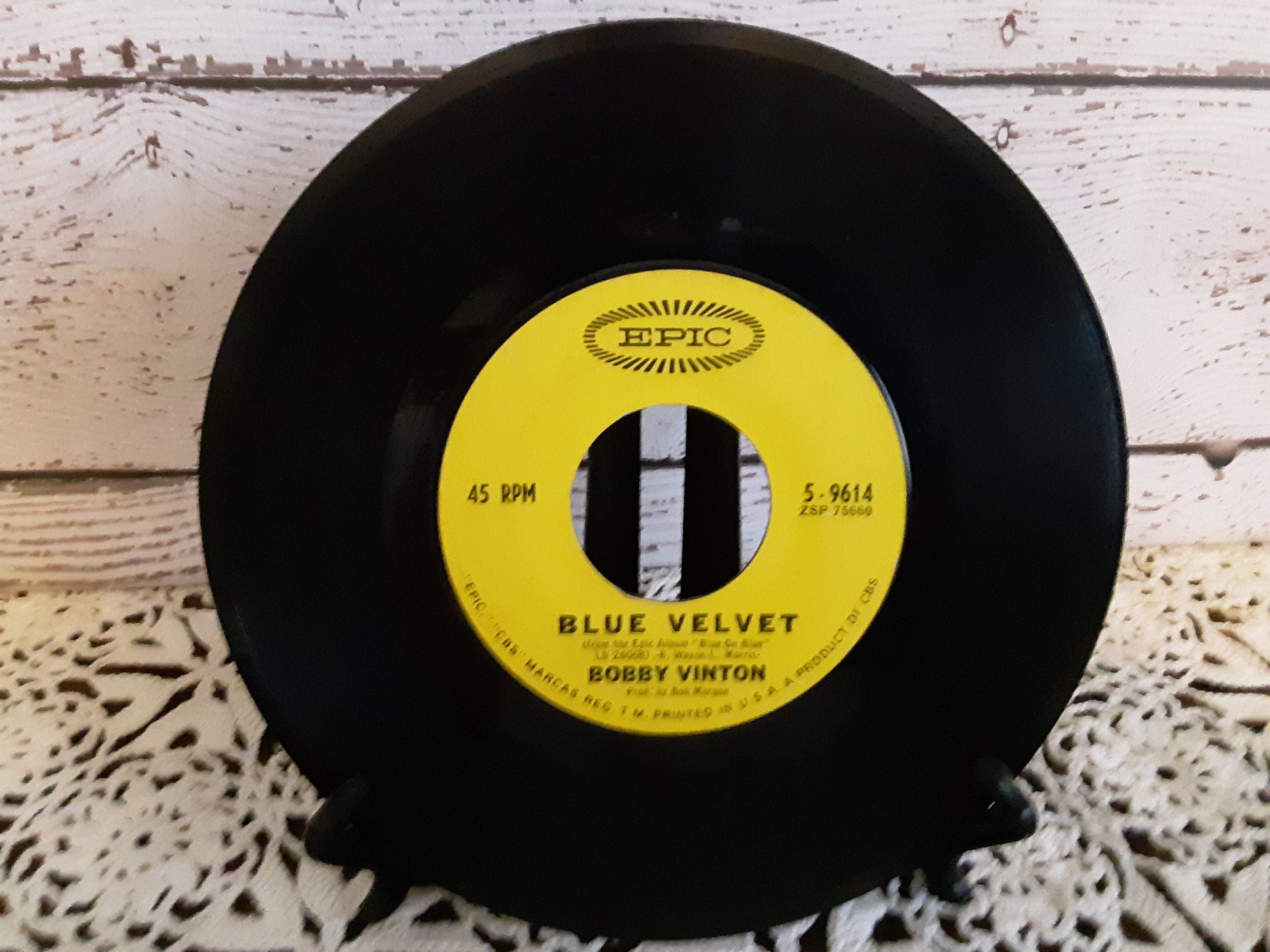 Bobby Vinton Blue Velvet Circa 1963 - Etsy