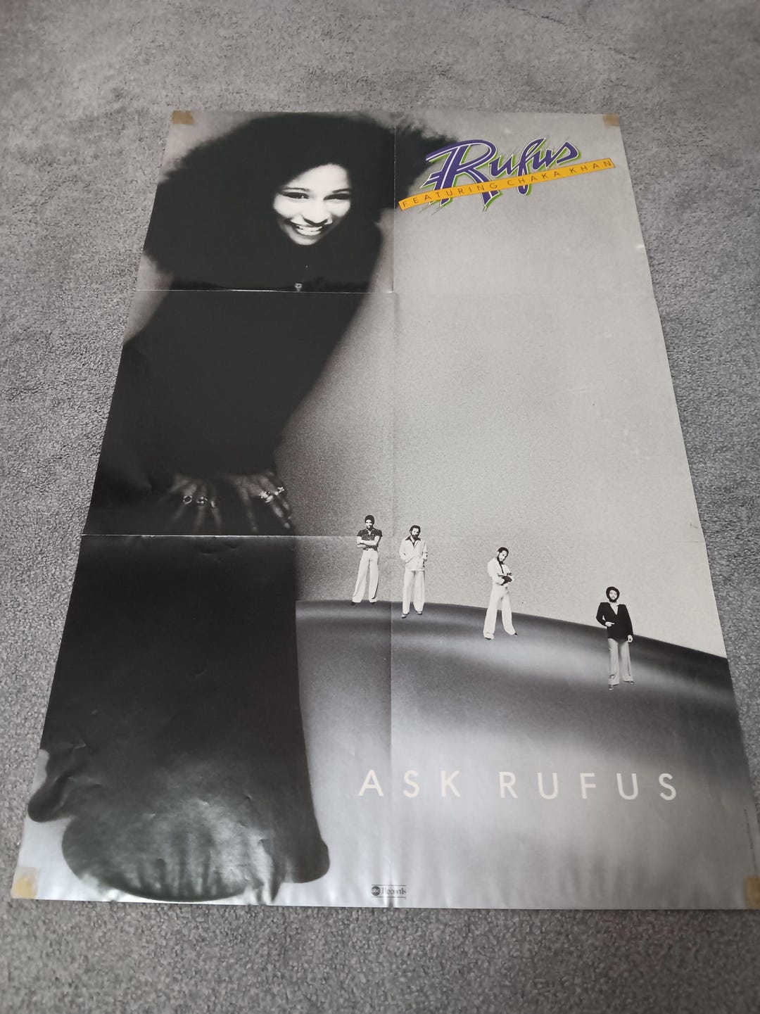 Chaka Khan & Rufus - Poster Ask Rufus - 22x35 - Circa 1973 - Etsy