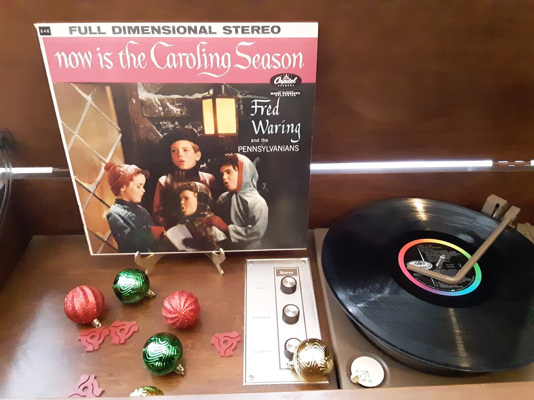 Fred Waring Now is the Caroling Season First Press Stereo Circa 1959 - Etsy
