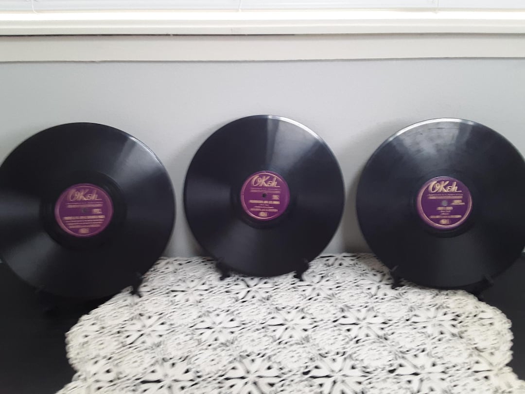 Gene Krupa and His Orchestra - 3 Record Bundle - 78RPM Shellac - Circa 1940's - Etsy