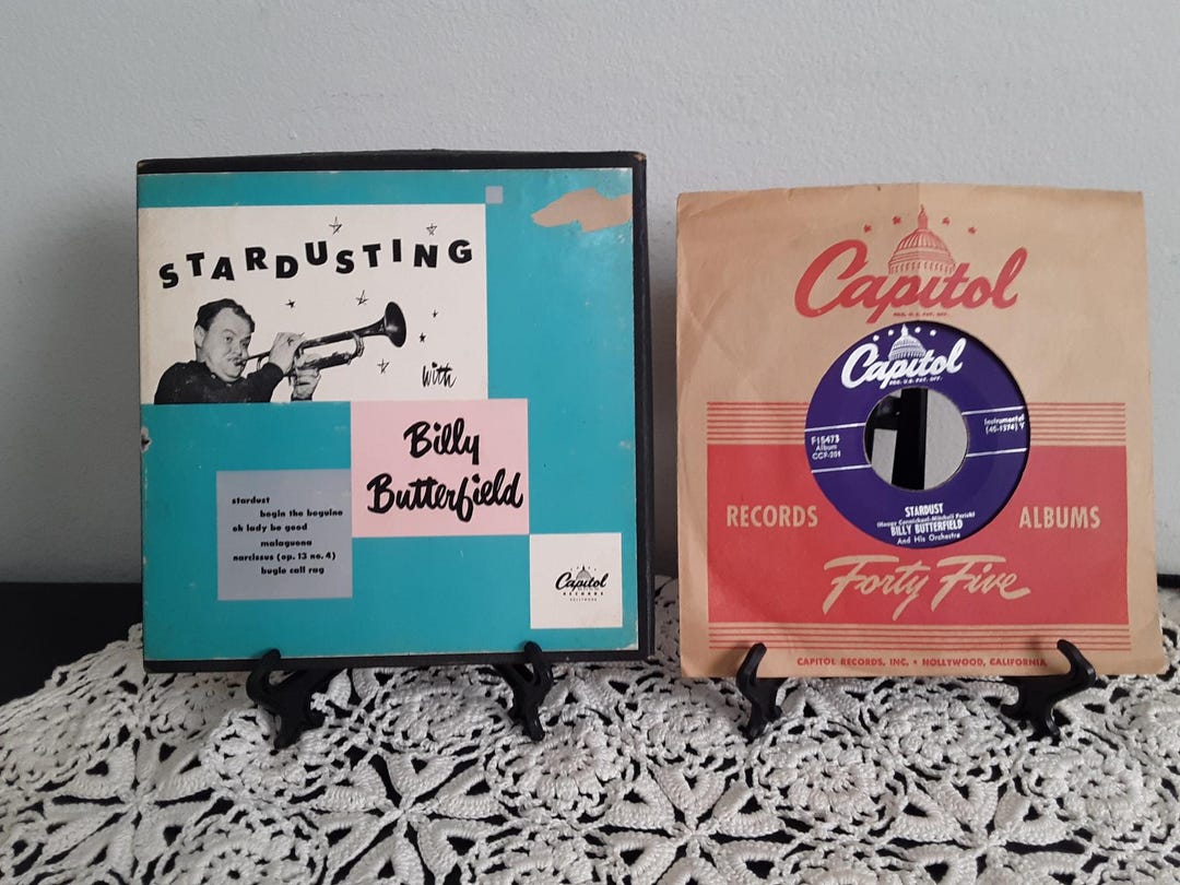 Billy Butterfield - Stardust / Bugle Call Rag - Circa 1950 - Etsy