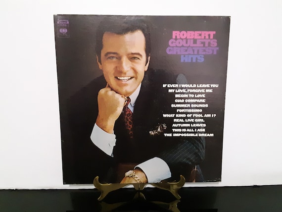 Robert Goulet Greatest Hits Circa 1969 | Etsy
