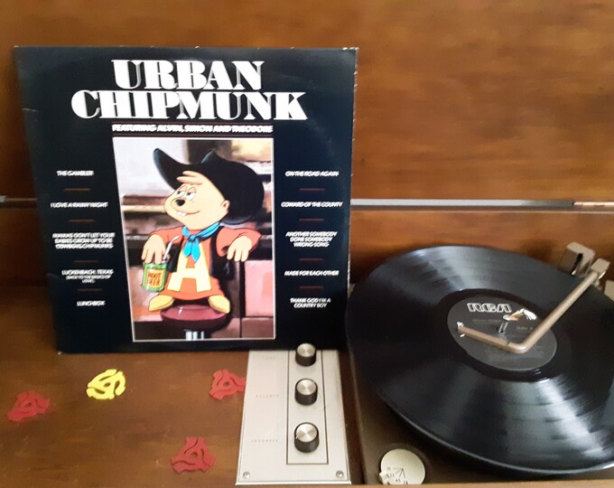 The Chipmunks - Urban Chipmunk - Includes 18x24 Poster - Circa 1981 - Etsy