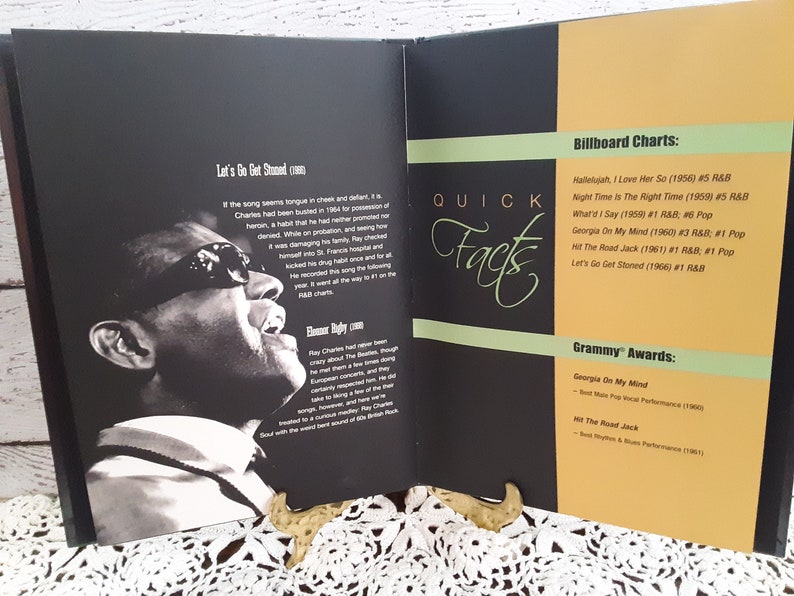 Ray Charles Songbook Collection 4 CD Set Deluxe | Etsy