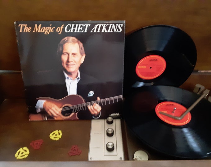 Chet Atkins - the Magic of Chet Atkins - 2 Record Set - Circa 1990 - Etsy