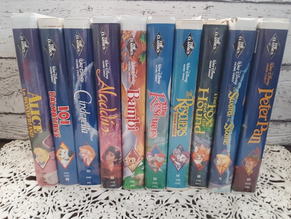 Disney Vhs Tapes