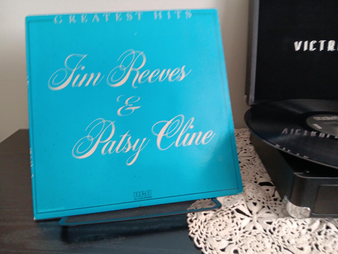 Patsy Cline & Jim Reeves - Greatest Hits - Circa 1981 - Etsy