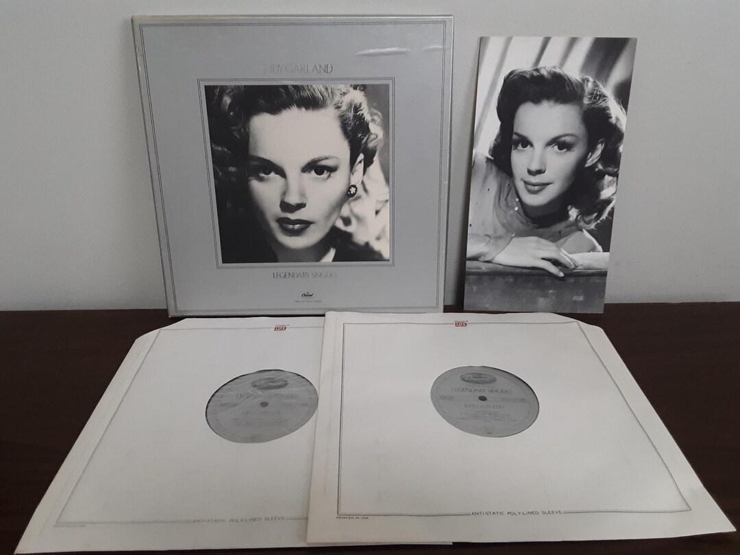 Judy Garland Legendary Singers 2 LP Box Set Circa 1986 - Etsy