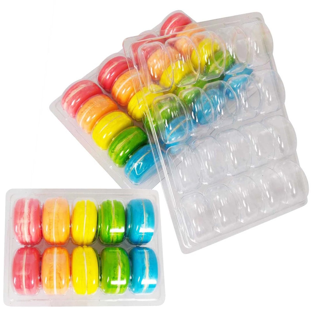 Macaron Blister Pack Clear Shell Boxes Trays Pods - Etsy UK