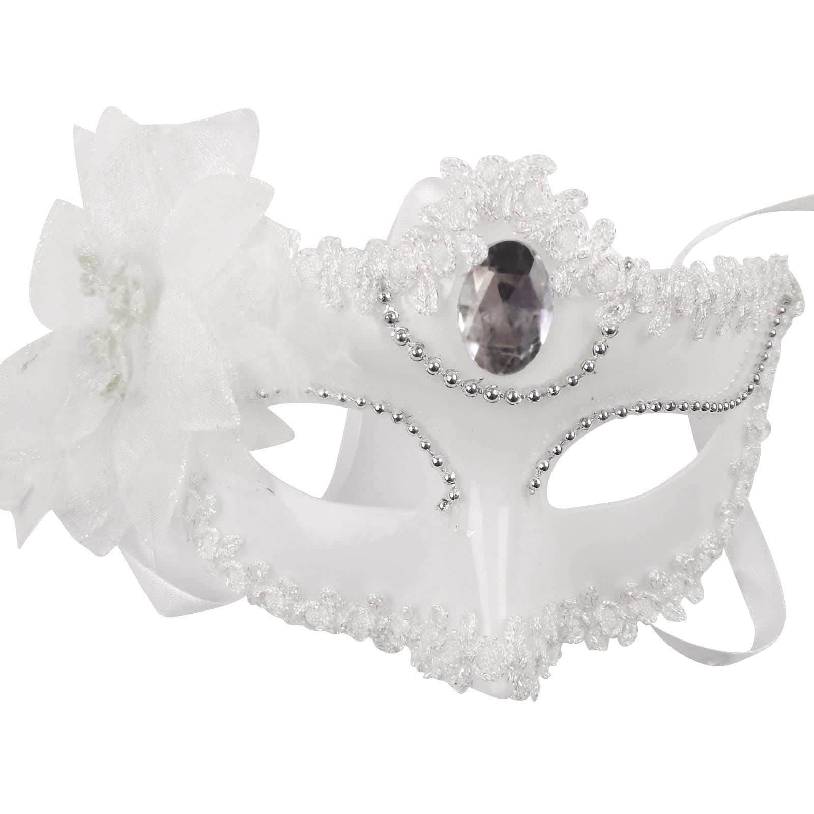 White Lace Mask Cinderella Story