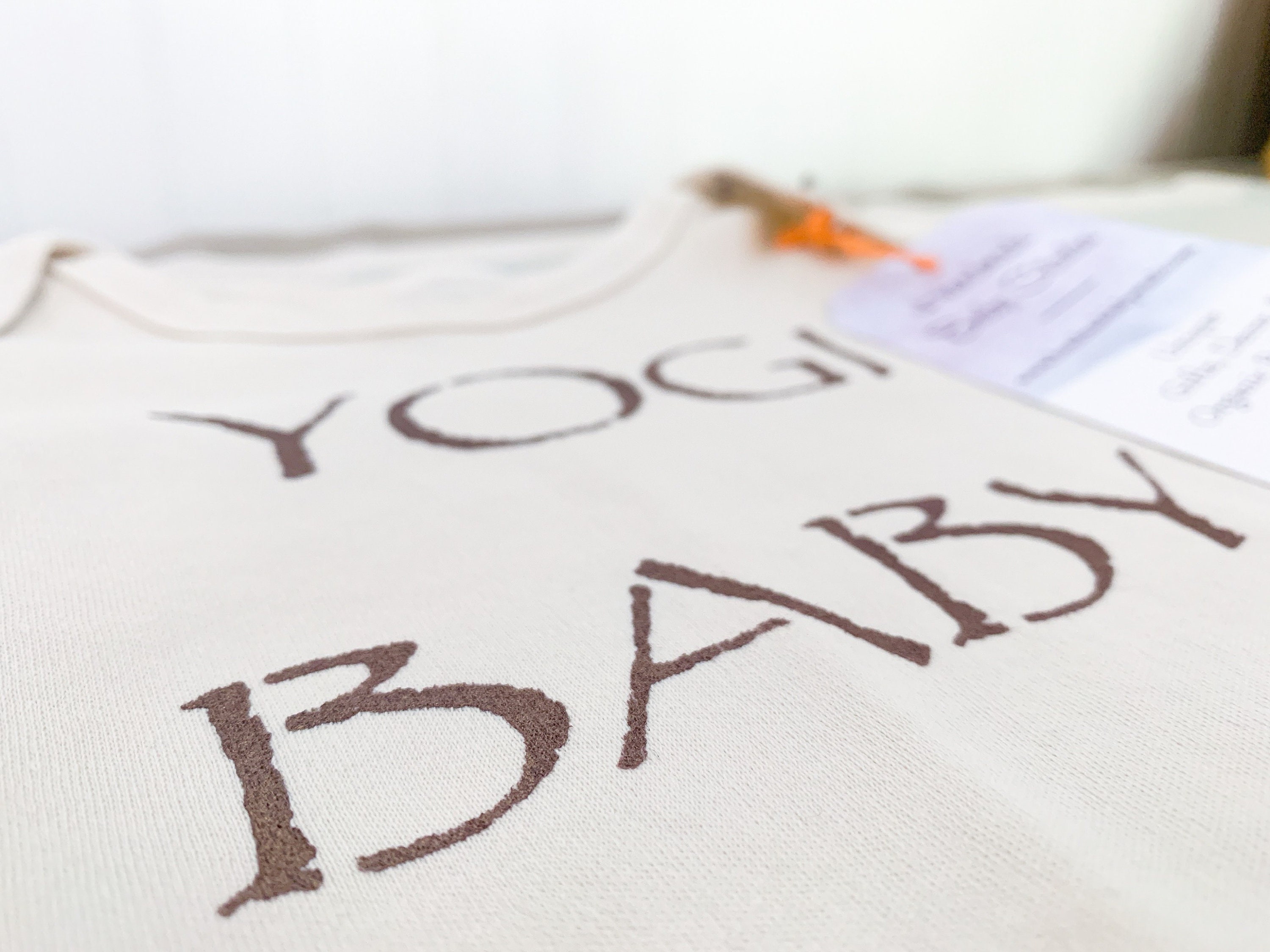 Baby Bodysuit / Organic Cotton / Yogi Baby