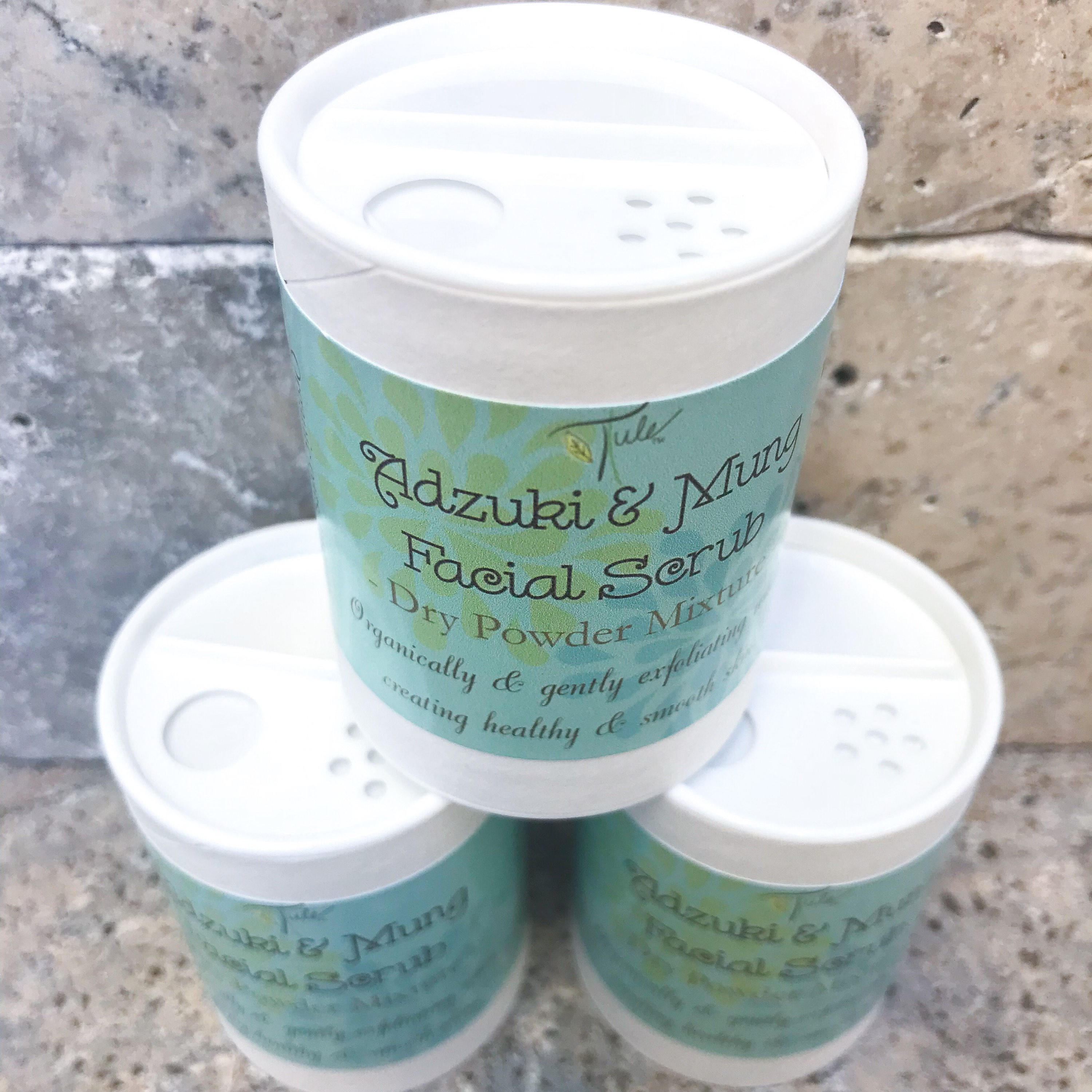 Facial Scrub /Dry Exfoliation Powder Mixture