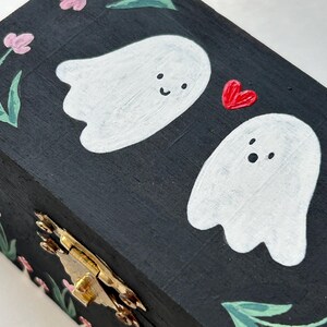 Ghosties in Love Box - Ghost Jewellery Wooden Storage Box - Etsy