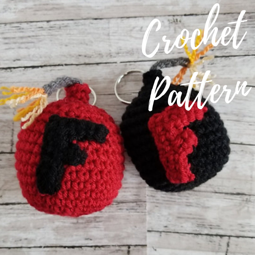 F-bomb Keychain Crochet Pattern - Etsy