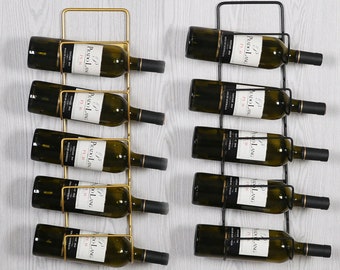 Modern Wall Wine Rack | Etsy