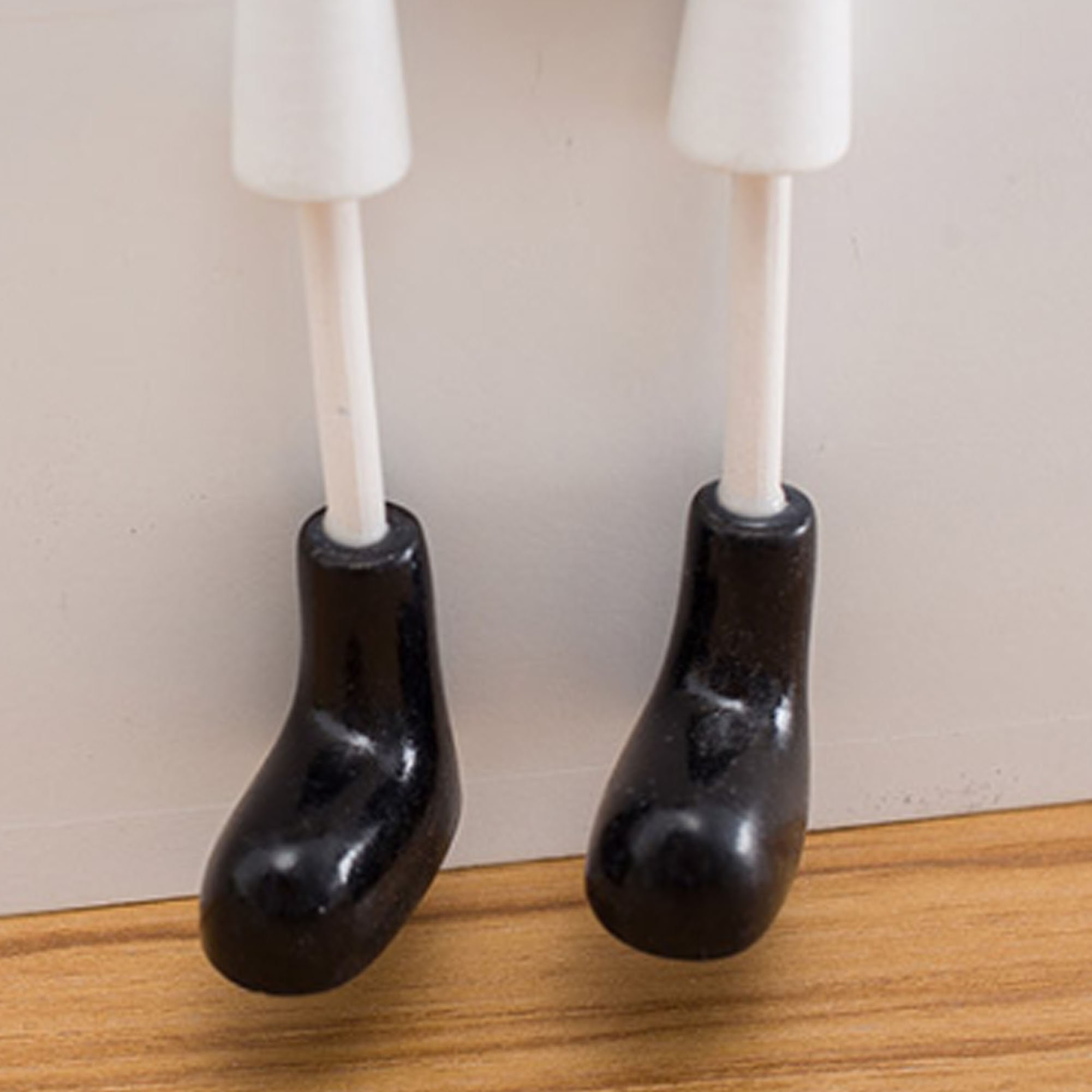 Dangling Figurine Movable Hand Puppet Wooden Sitting Leg | Etsy