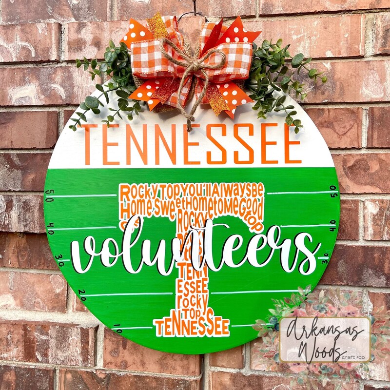 Tennessee Wreath - Etsy