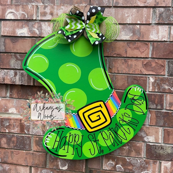 St Patricks Day Door Hanger - Etsy