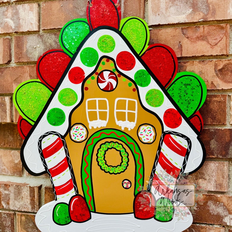 Gingerbread House Door - Etsy