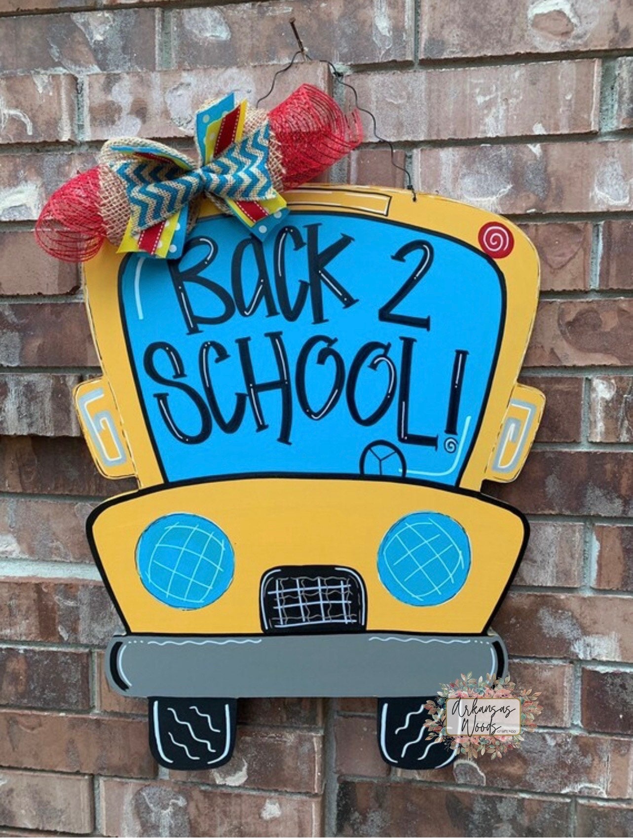 School Bus Door Hanger: Back to School Classroom Decor - Etsy