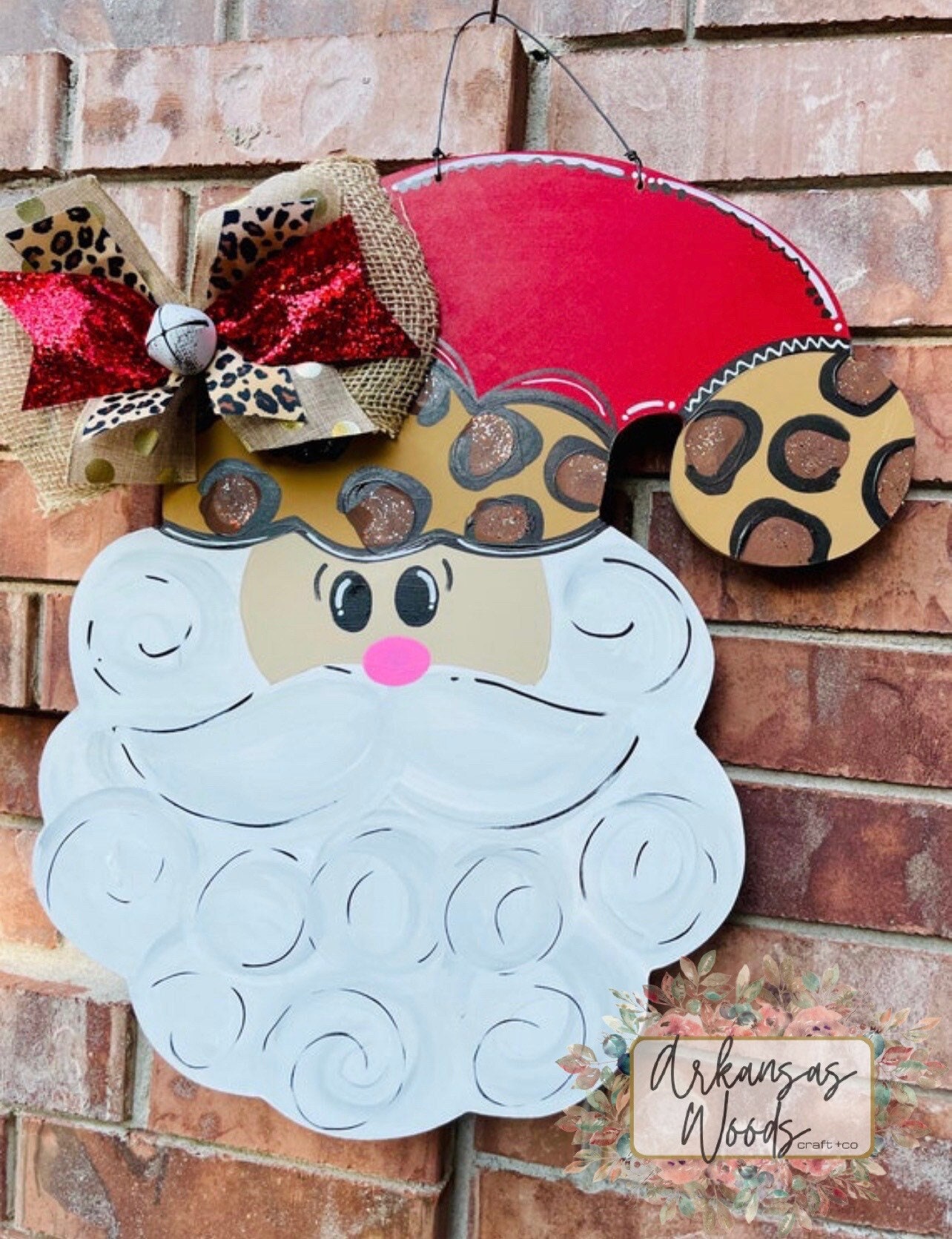 Santa Door Hanger Craft