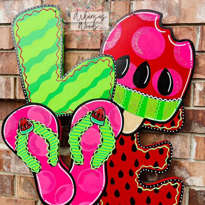 Watermelon Door - Etsy