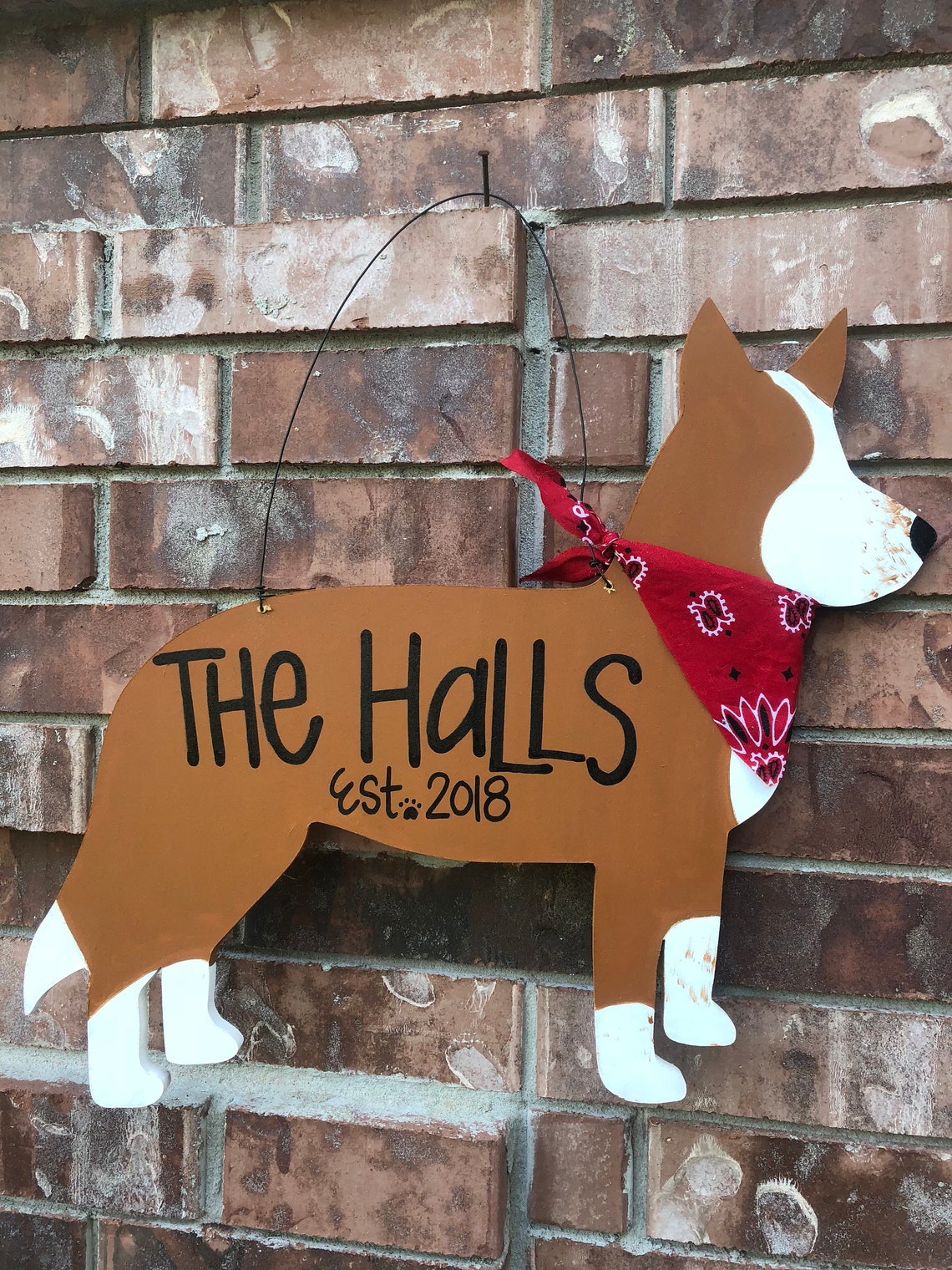 Red Heeler Door Hanger Cattle Dog Door Hanger Dog Door - Etsy
