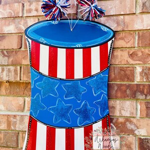 Patriotic Door Hanger, Firework Door Hanger, Firecracker Door Hanger ...