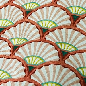 Art Deco Fan Design Fabric - Etsy