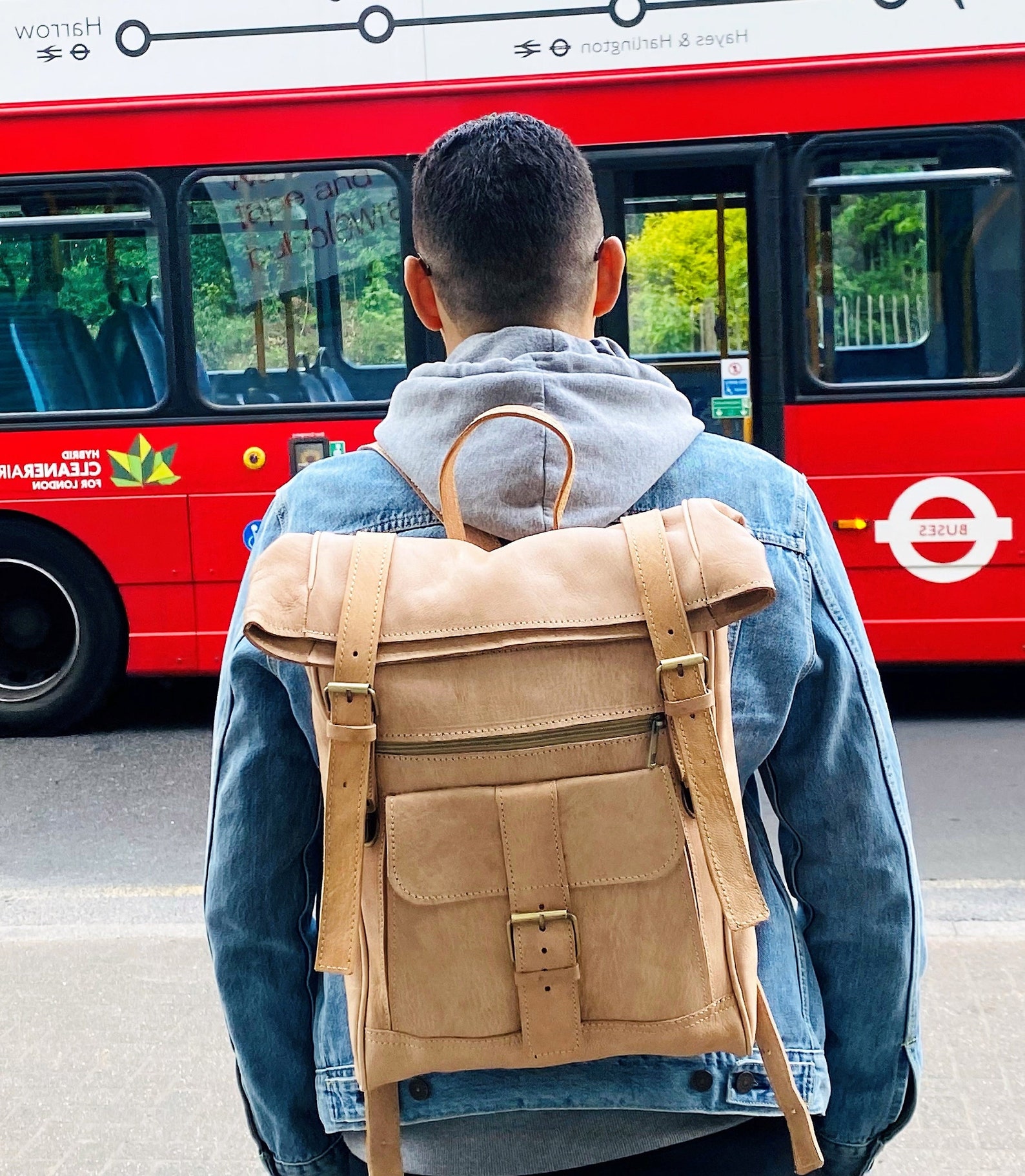 Moroccan Leather Backpack Travel Genuine Leather Rucksack - Etsy