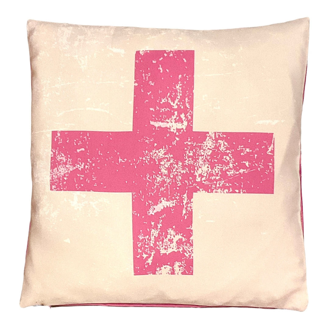 Pink Cross Symbol Cover, Sign of Pink Cross Cover, Medical Services ...
