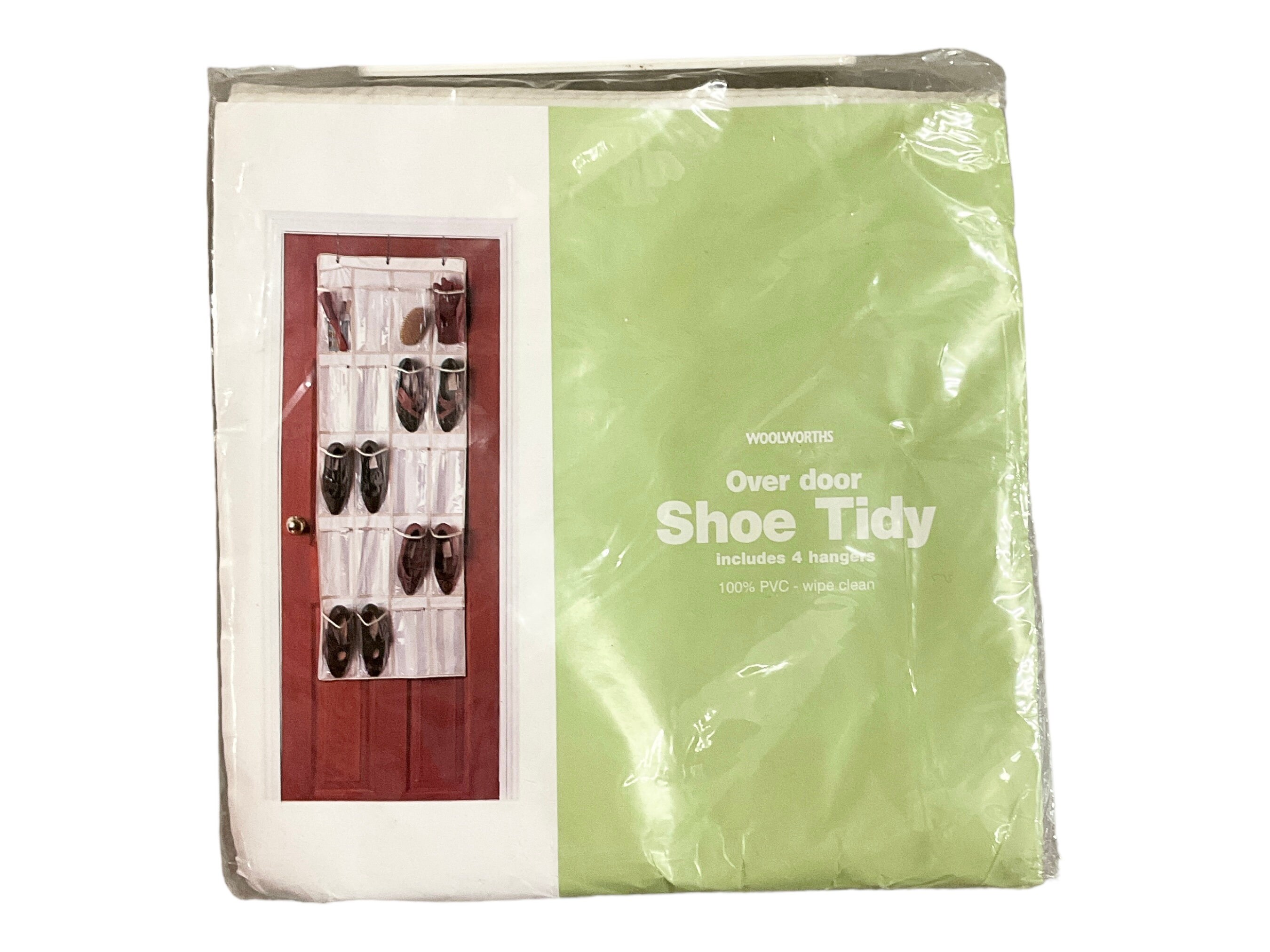 Over Door Shoe Tidy Includes 4 Hangers - 100% PVC (wipe Clean) - Etsy
