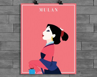 Mulan poster | Etsy
