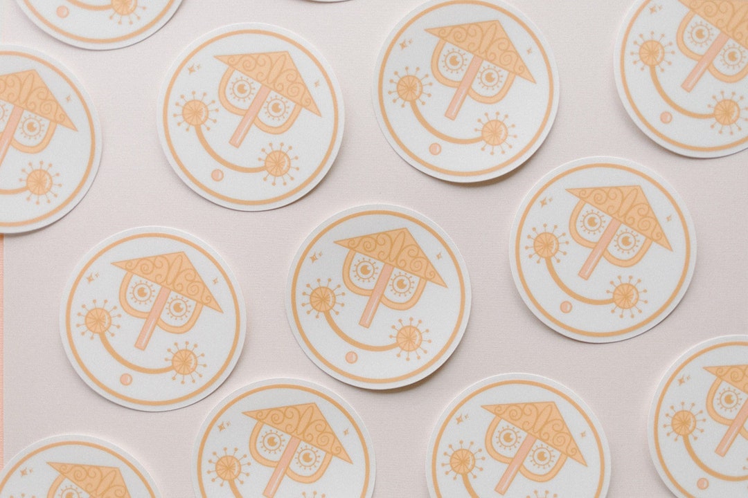 Small World Clock Face Vinyl Sticker - Etsy