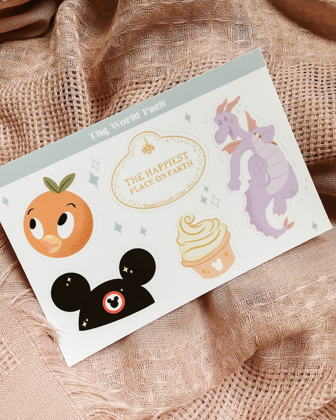 The World Vinyl Sticker Sheet - Etsy