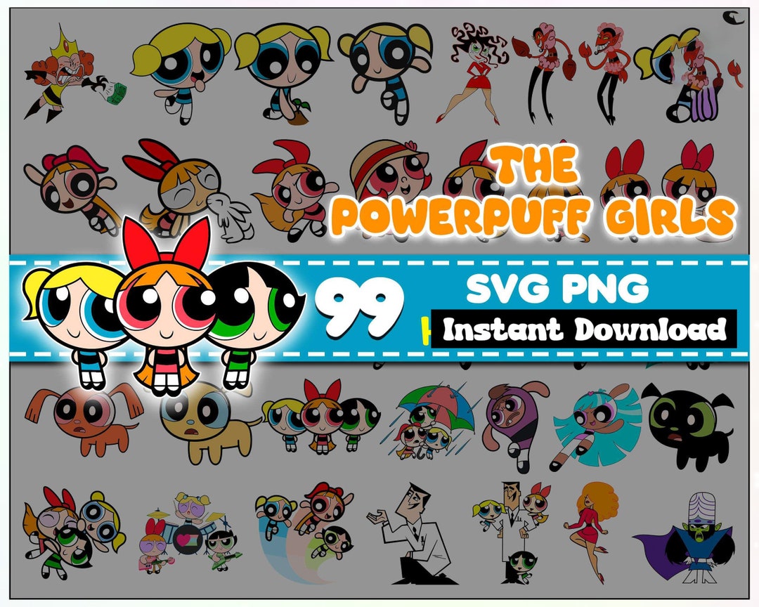 Powerpuff Girls SVG, Powerpuff Svg Bundle, Powerpuff Girls Png ...