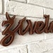 Bar Pub Wood Sign Decor Restaurant Ziveli Cheers - Etsy