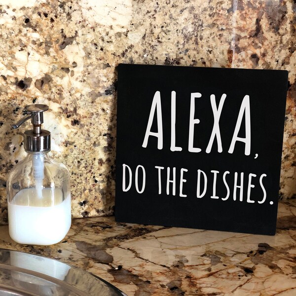 Wash Dishes Sign - Etsy
