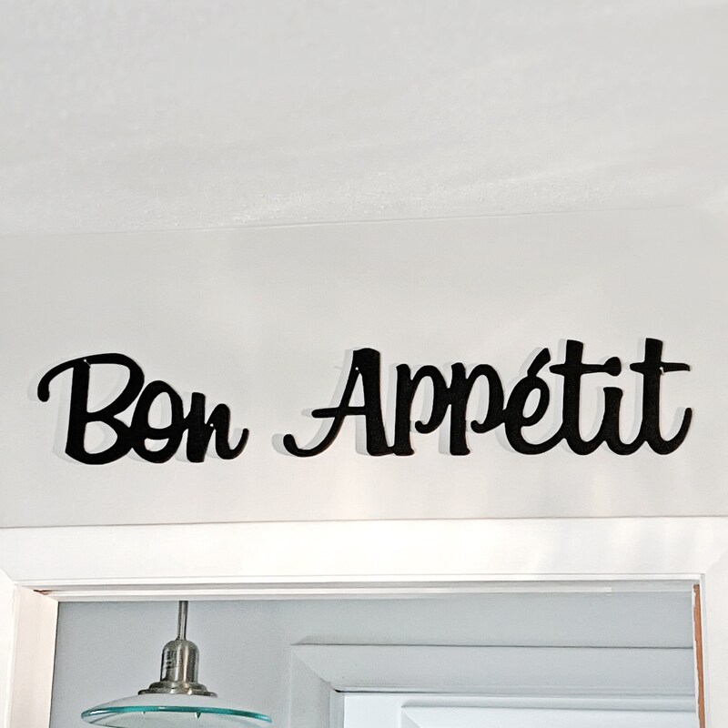 Bon Appetit Sign - Etsy