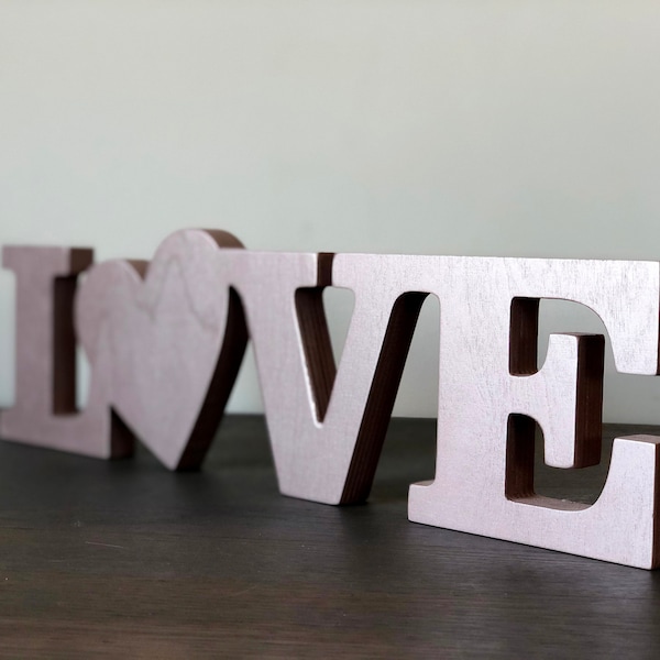 Wooden Love Sign - Etsy
