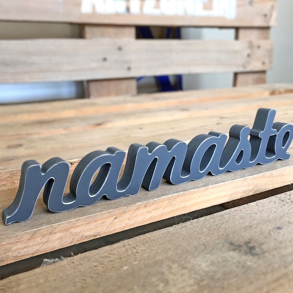 Namaste Sign - Etsy
