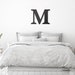 INDIVIDUAL Wall DECOR Letters Initials, Nursery Decoration, Initials ...