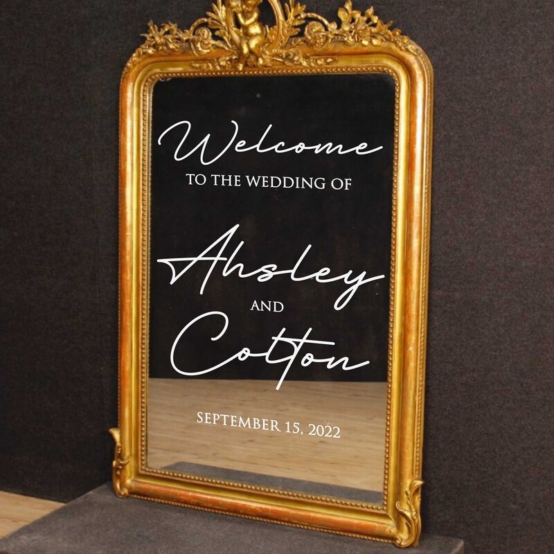 Wedding Decals - Etsy