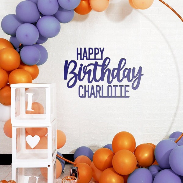 Happy Birthday Sign - Etsy