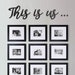 This is Us Wooden Wall Sign | Family Photo Wall Decor - Etsy