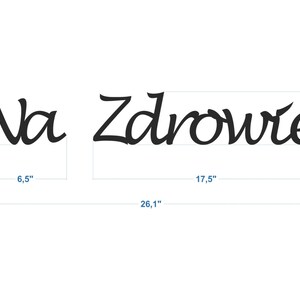 Rustic Wood Sign Na Zdrowie, Cheers in Polish, Restaurant Decor, Red ...