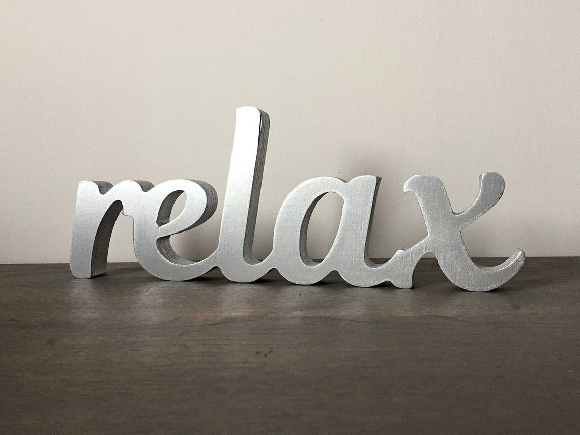 Wooden Sign Relax Relax Sign Wooden Relax Sign Bathroom - Etsy Canada