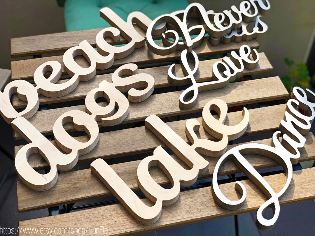 Self Standing Custom Sign, Custom Sign, Personalized Name Sign, Logo ...