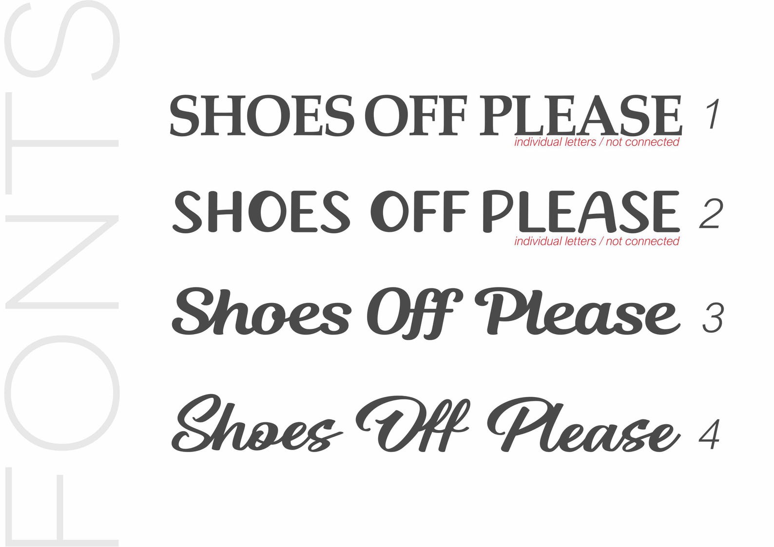 Shoes Entry Signs SHOES OFF, Shoes Sign, Take off Your Shoes Sign ...